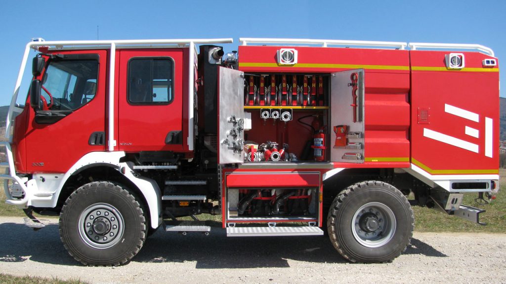 Firefighting truck for rural, desert and forest areas – EURO GV ...