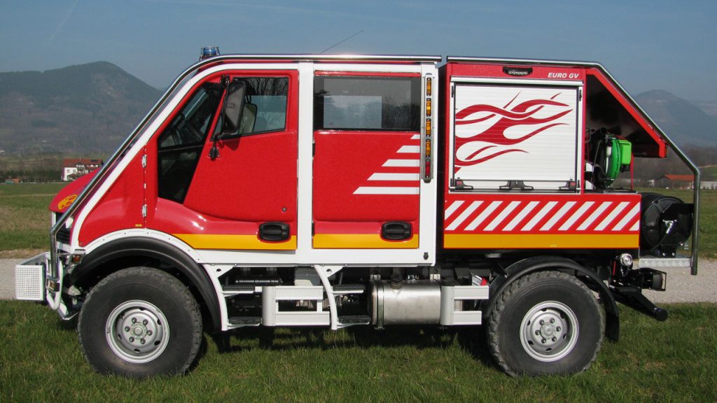 Firefighting truck for forest areas – EURO GV Firefighting truck ...