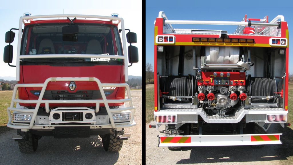 Firefighting truck for rural, desert and forest areas – EURO GV ...