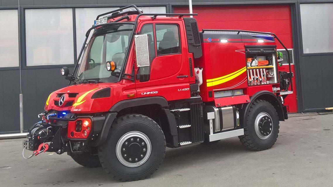Firefighting truck for rural, desert and forest areas – EURO GV ...