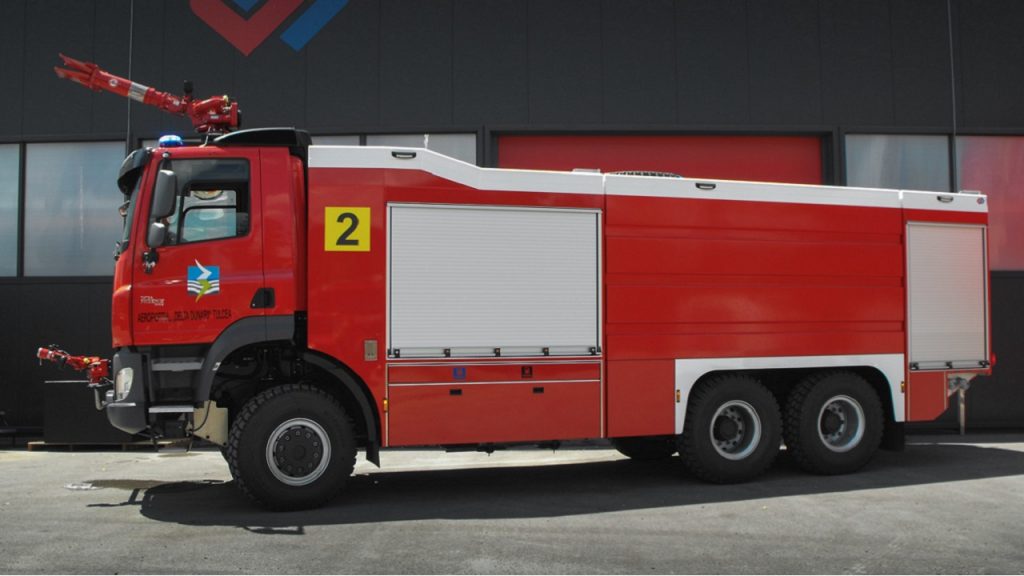 Big airport vehicle – EURO GV Firefighting truck manufacturing